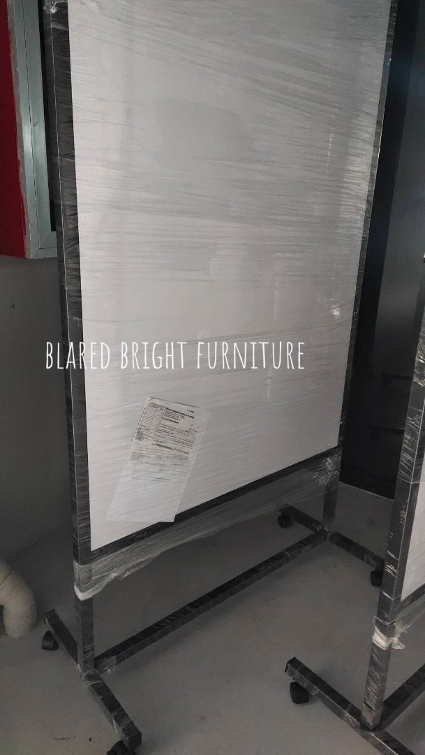Office furniture Partition : White Board - Movable , Writable 2 sides ...