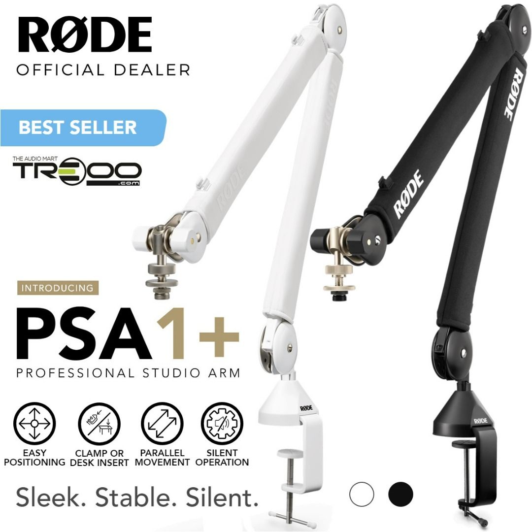 [Official] RODE PSA1+ Professional Studio Desk Clamp Boom Arm for ...