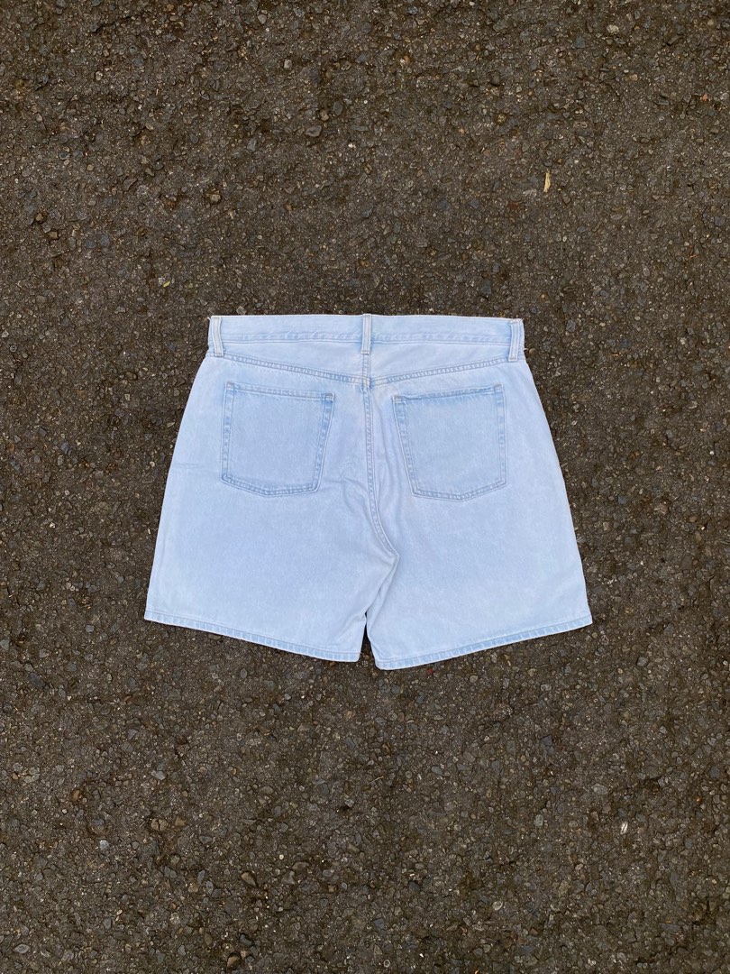 Old Navy Light Washed Denim Jorts, Men's Fashion, Bottoms, Shorts on ...