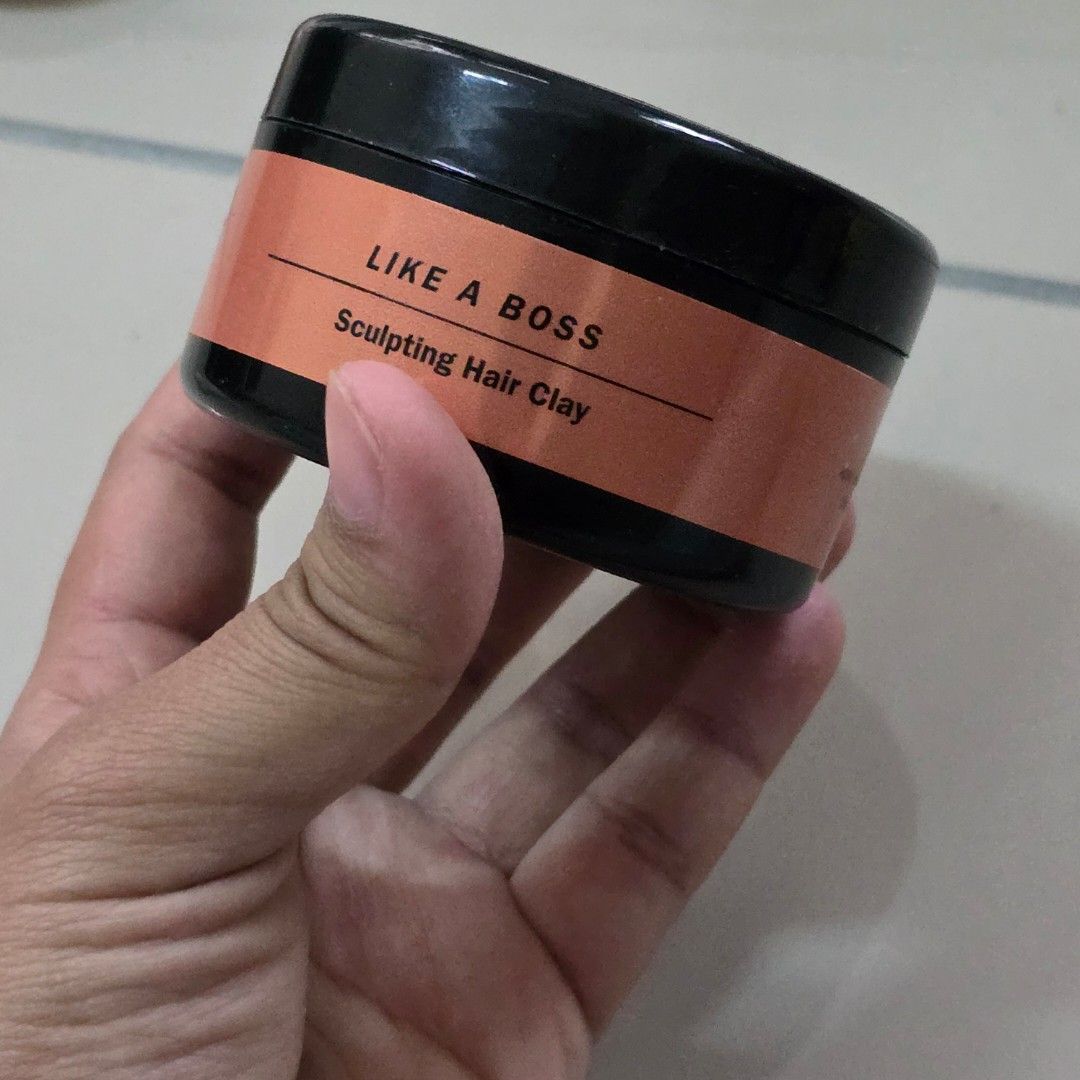 (OP RM24) Bad Lab Scluting Hair Clay, Beauty & Personal Care, Hair on ...