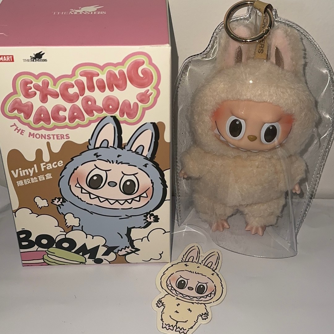 original labubu soy milk, Toys & Collectibles, Mainan di Carousell