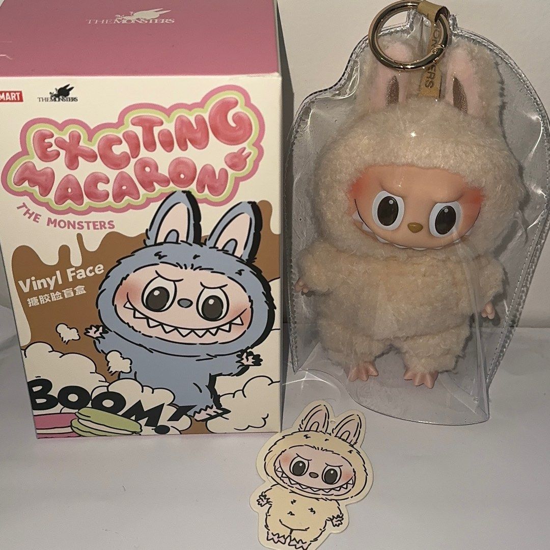 original labubu soy milk, Toys & Collectibles, Mainan di Carousell