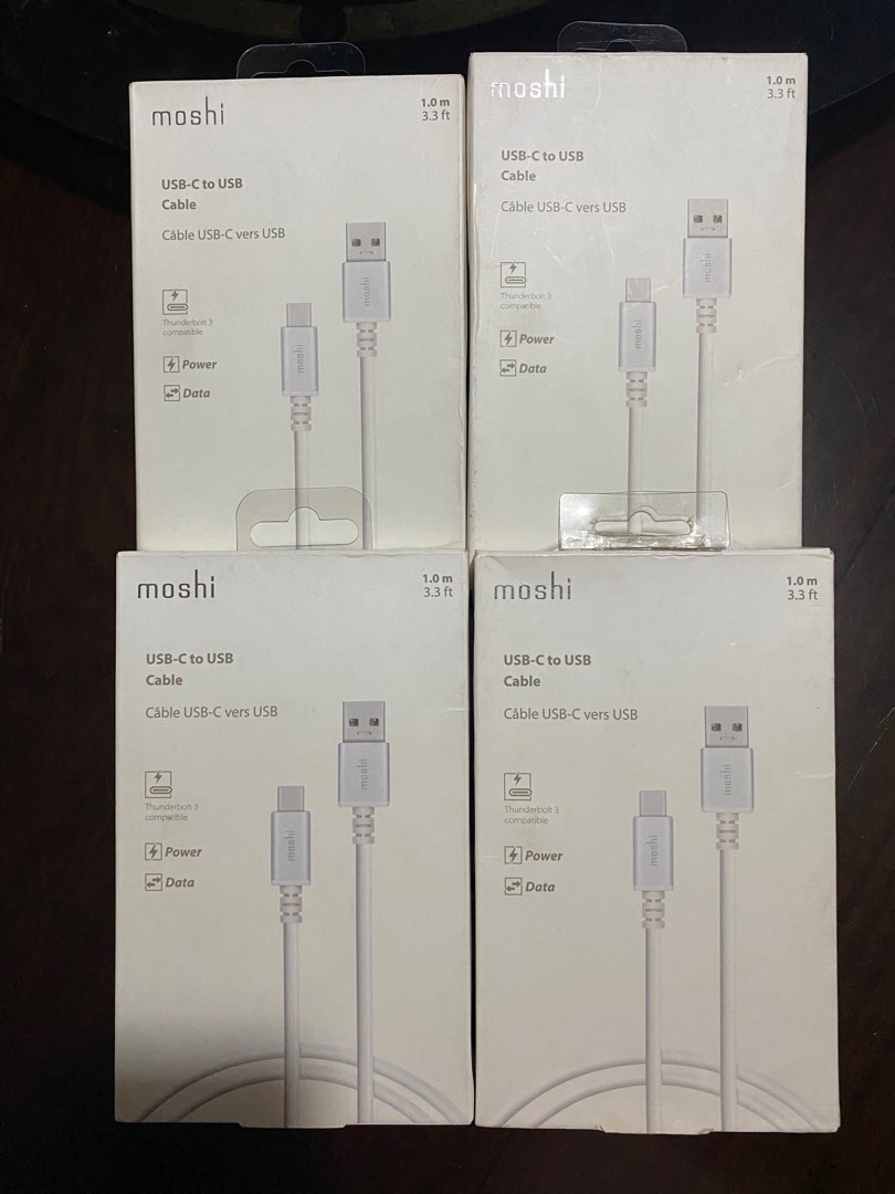 Original Moshi Usb To Usb C Cable [1 meter], Mobile Phones & Gadgets ...