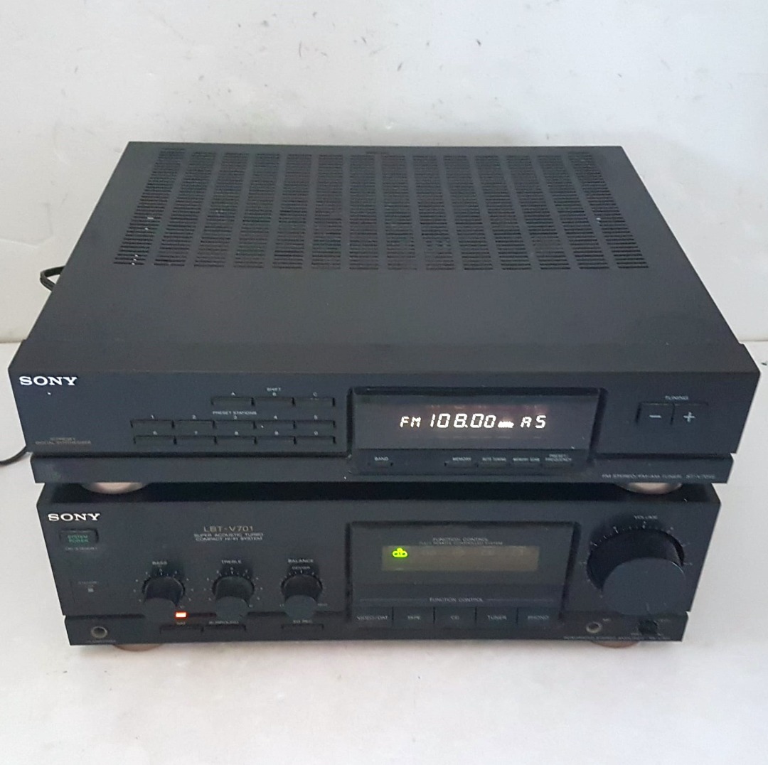 Original SONY Integrated Stereo Amplifier, 140 Watts, Model TA-V701 ...