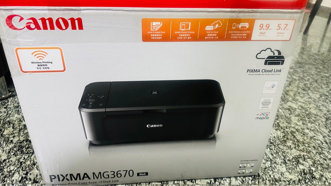 PIXMA MG3670, Computers & Tech, Printers, Scanners & Copiers on Carousell