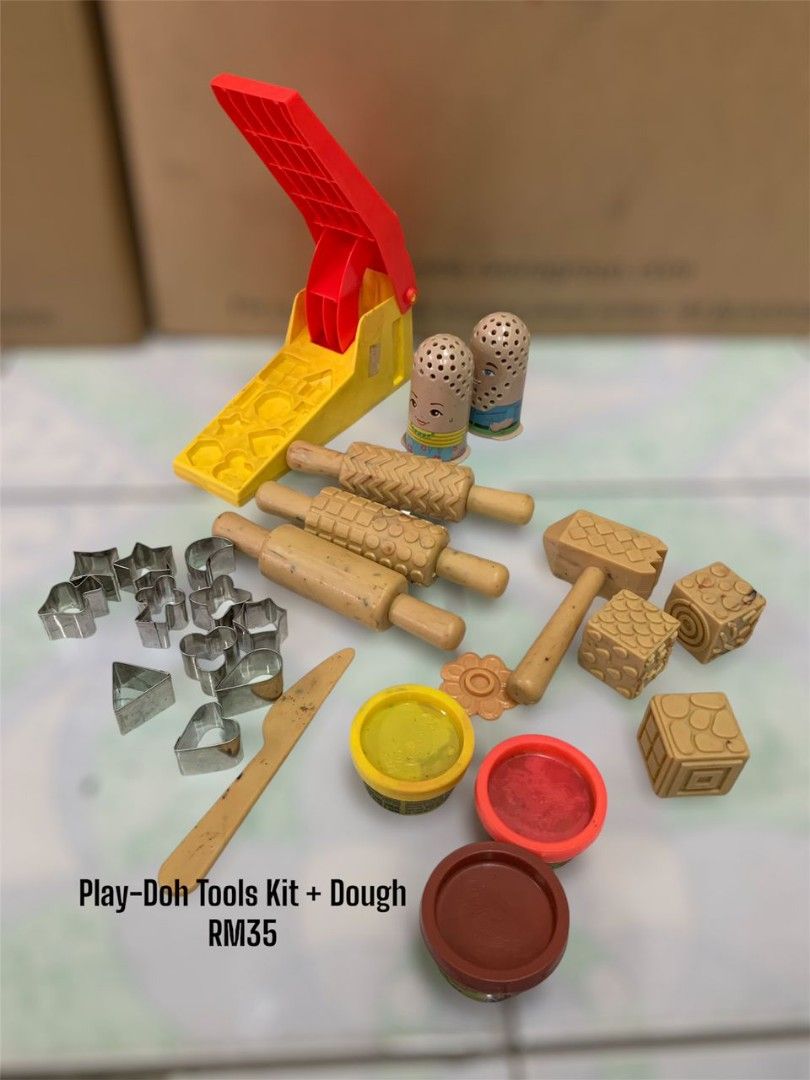 Play Doh Tools Kit & Dough, Babies & Kids, Infant Playtime on Carousell