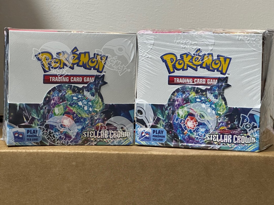 Pokemon SV07 Stella Crown Booster Box, Hobbies & Toys, Toys & Games on ...