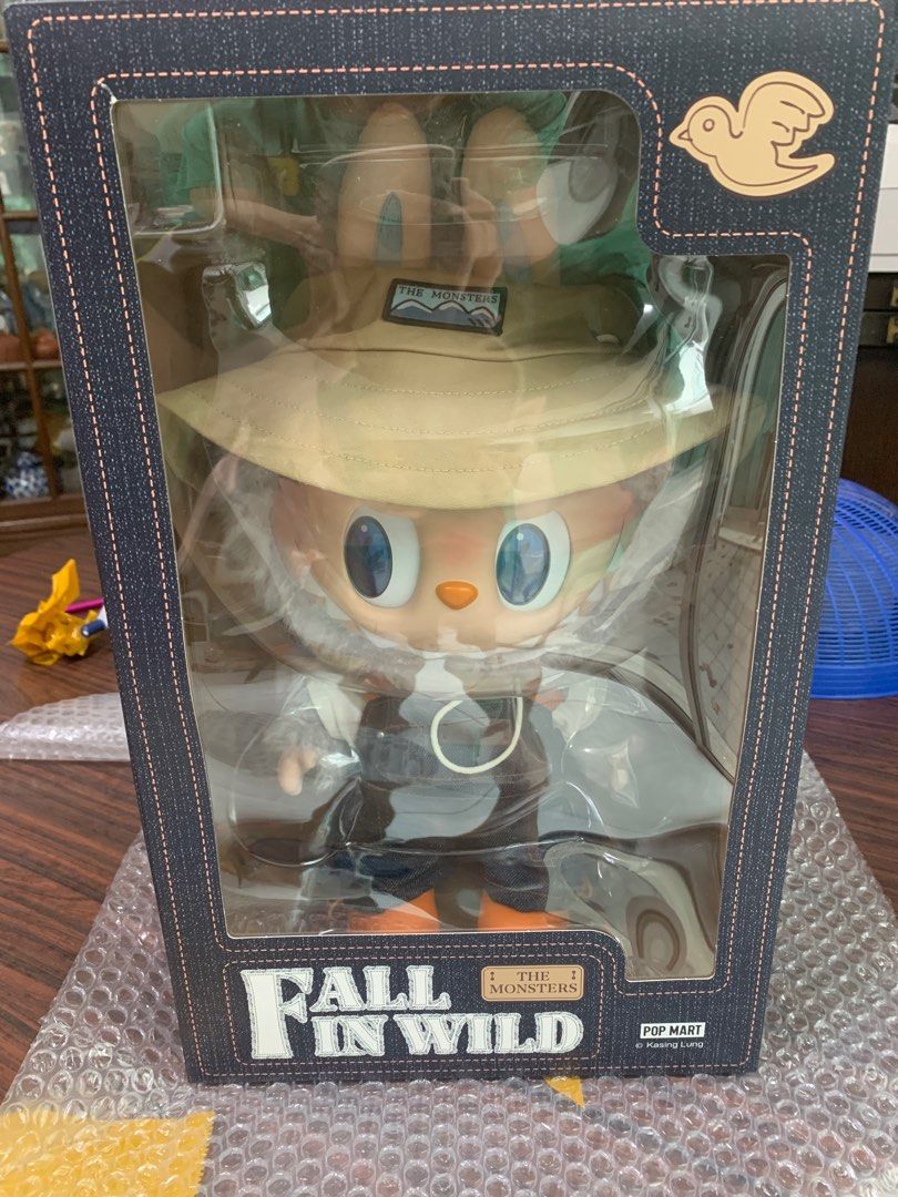 Pop Mart The Monsters Fall in Wild Vinyl Big Plush Doll, Hobbies & Toys ...