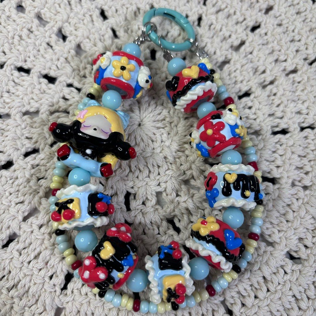POPMART POPBEAN character phone straps — SKULLPANDA, LABUBU, SWEET BEAN ...