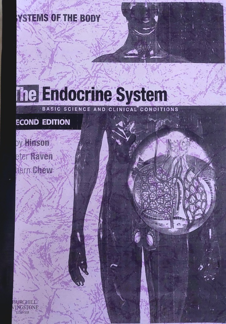 Preloved Medical Textbook - The Endocrine System - Basic Science and ...