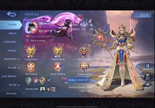 Mobile Legends Account MLBB acc Moskov Allstar, Video Gaming, Gaming ...