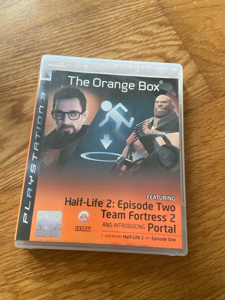 PS3 The Orange Box 橙盒 Half Life 2 Episode One Episode Two Team Fortress ...