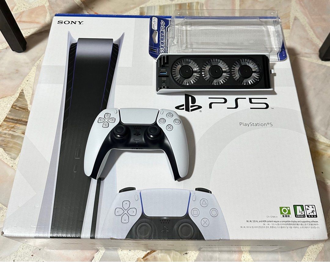PS5 Disk Version + Accessories, Video Gaming, Video Game Consoles ...