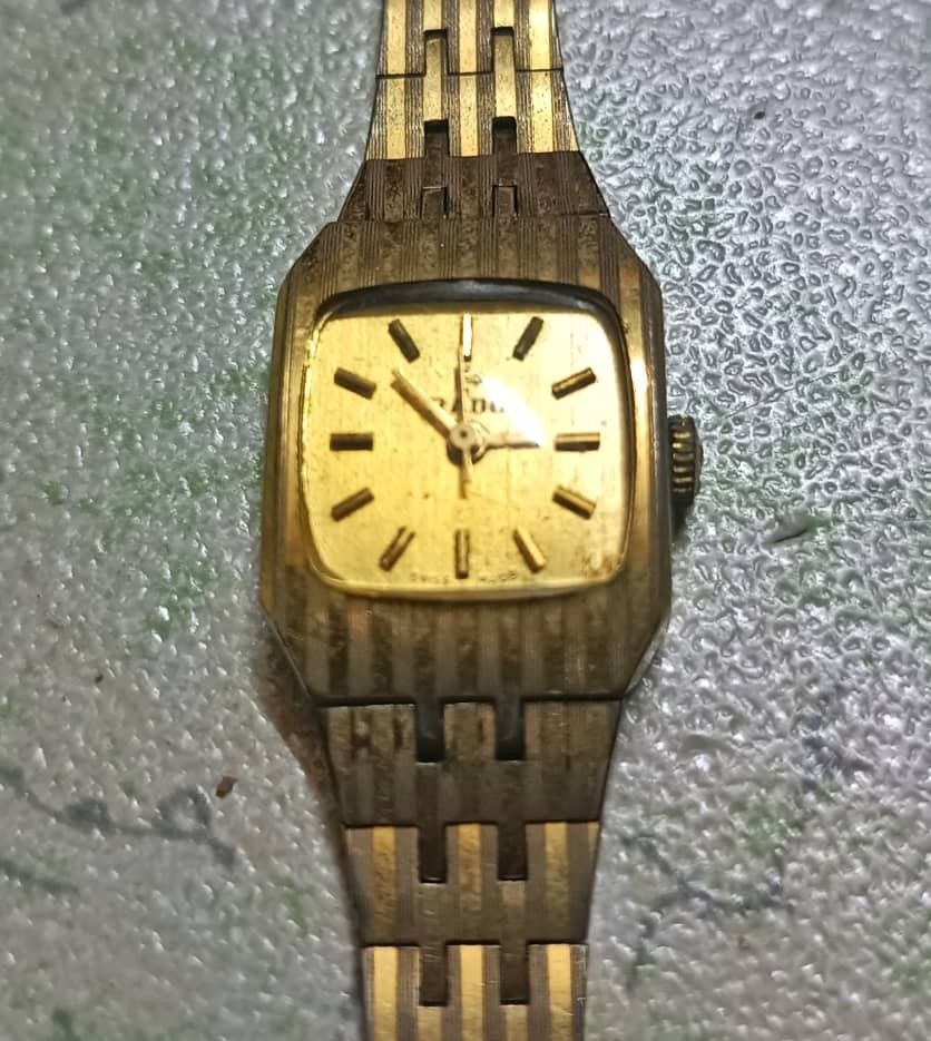 RADO GOLD TONNEAU SWISS ORIGINAL MANUAL WINDING STEEL WATCH, Women's ...