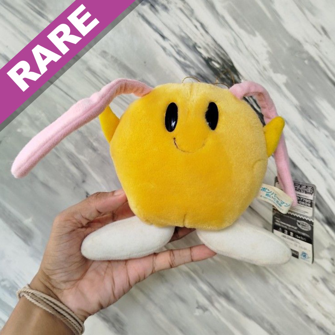 RARE: 1997 Kepo Bomberman Retro Video Game Plush Toy (Hudson Soft/Sega ...