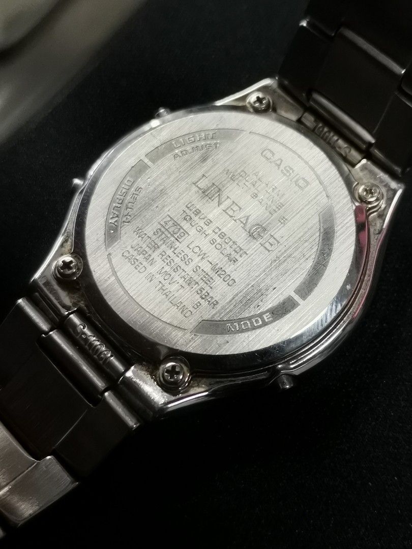 Rare Vintage Casio Lineage Lcw-m200, Men's Fashion, Watches ...