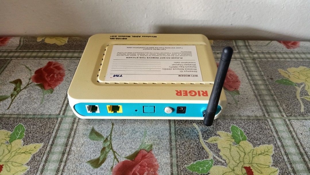 Riger Wifi Modem (DB108-WL), Computers & Tech, Parts & Accessories ...