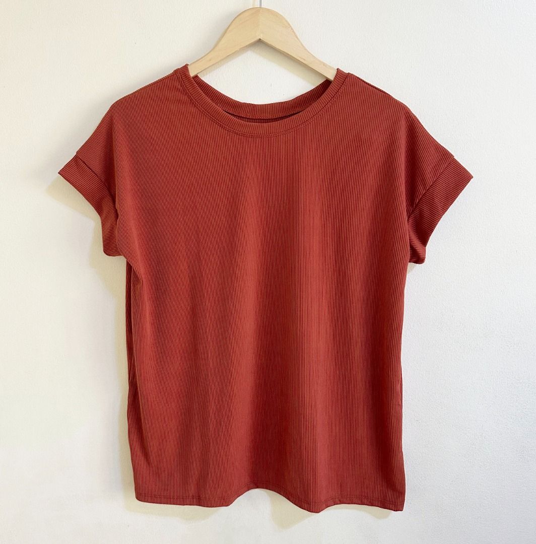 Rust terno/coordinates #2, Women's Fashion, Dresses & Sets, Sets or ...