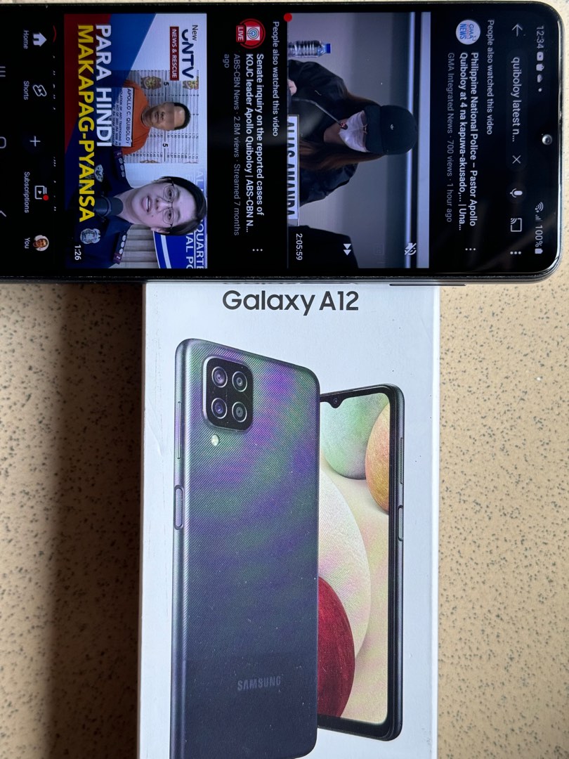 Samsung A12, Android 128gb, Mobile Phones & Gadgets, Mobile Phones ...