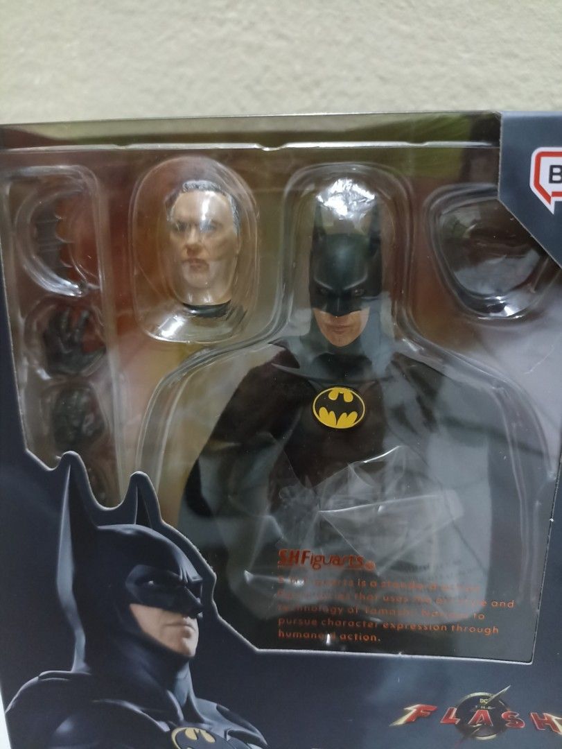Shf shfiguarts batman the flash michael keaton, Hobbies & Toys, Toys ...
