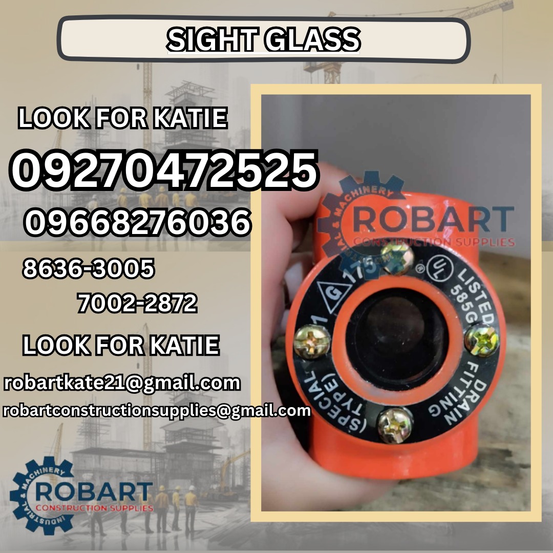 SIGHT GLASS, Commercial & Industrial, Construction Tools & Equipment on ...
