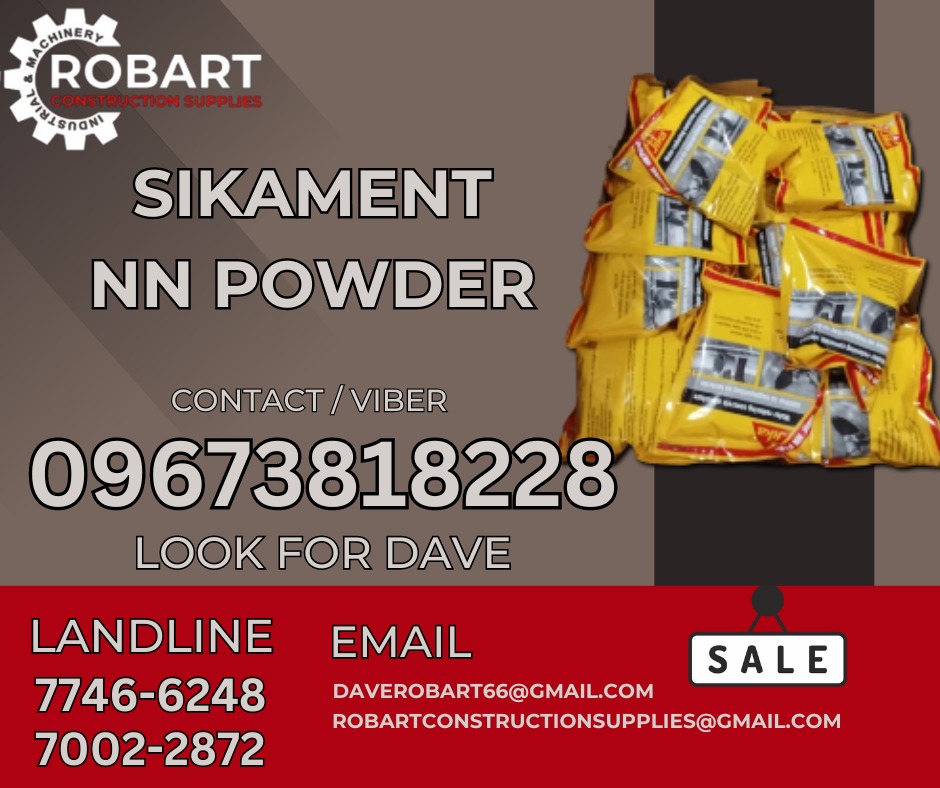 SIKAMENT NN POWDER, Commercial & Industrial, Industrial Equipment on ...