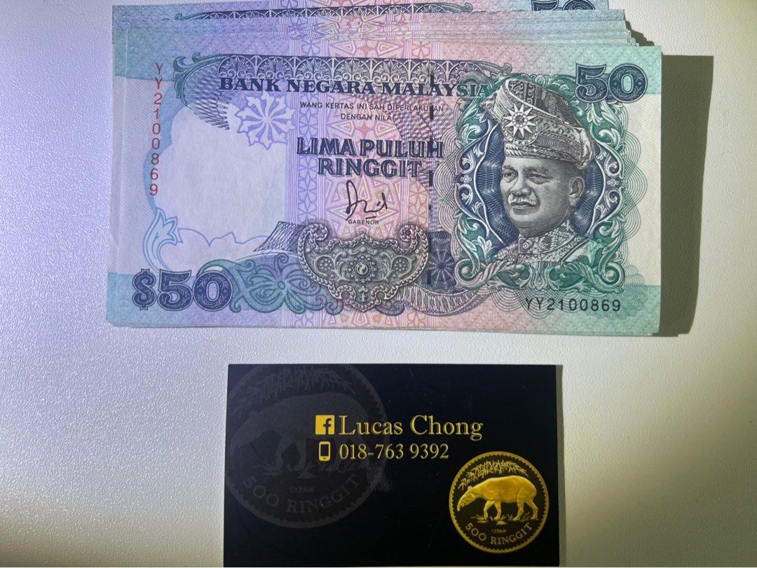 Siri Ke-enam 50 Ringgit, Hobbies & Toys, Collectibles & Memorabilia ...