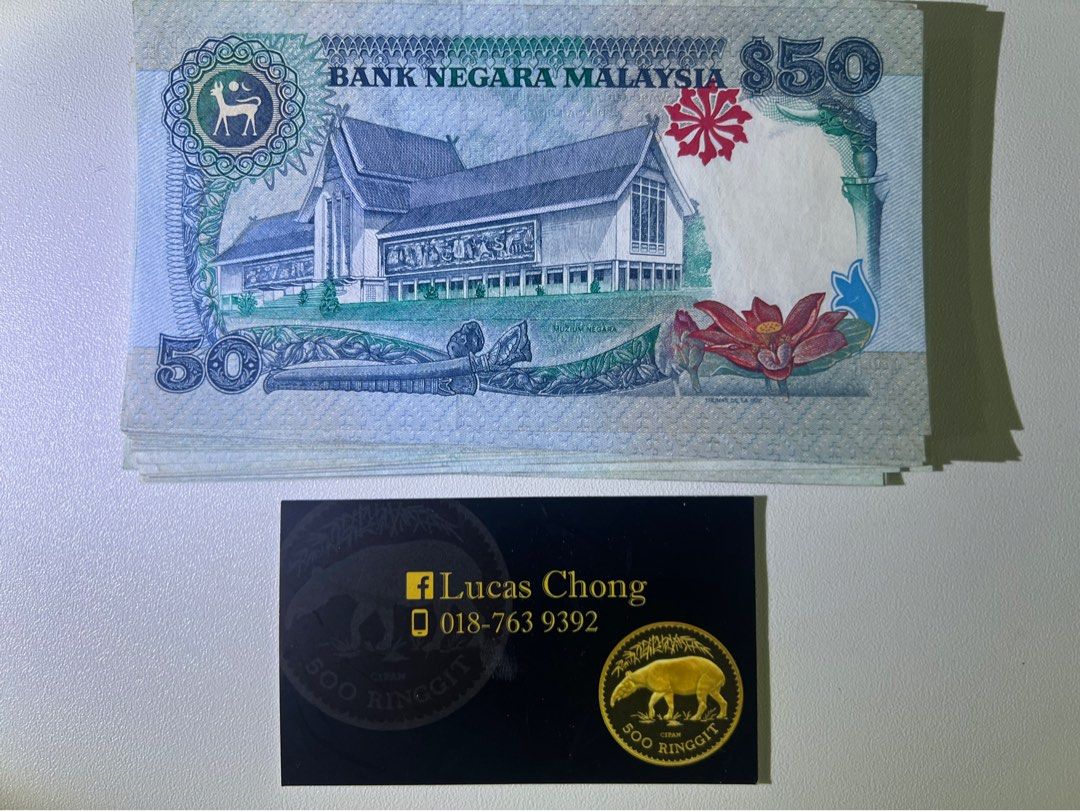 Siri Ke-enam 50 Ringgit, Hobbies & Toys, Collectibles & Memorabilia ...