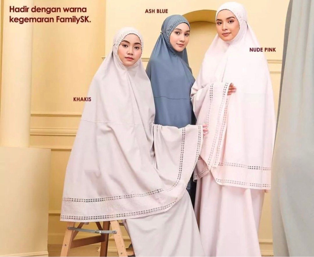 SK SIGNATURE RUMI, Women's Fashion, Muslimah Fashion, Prayer Sets on Carousell
