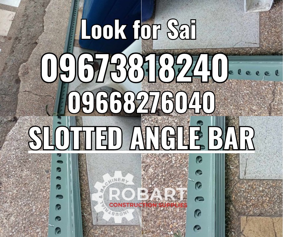 Slotted Angle Bar, Commercial & Industrial, Construction Tools ...