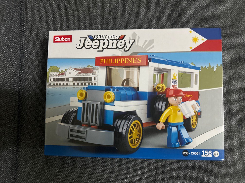 Sluban Bricks Philippine Jeepney (156 pcs), Hobbies & Toys, Toys ...
