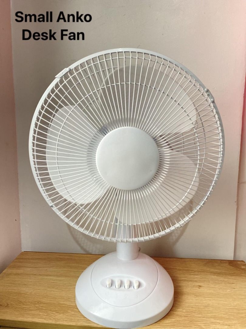 Small Anko Desk Fan, Furniture & Home Living, Lighting & Fans, Fans on ...