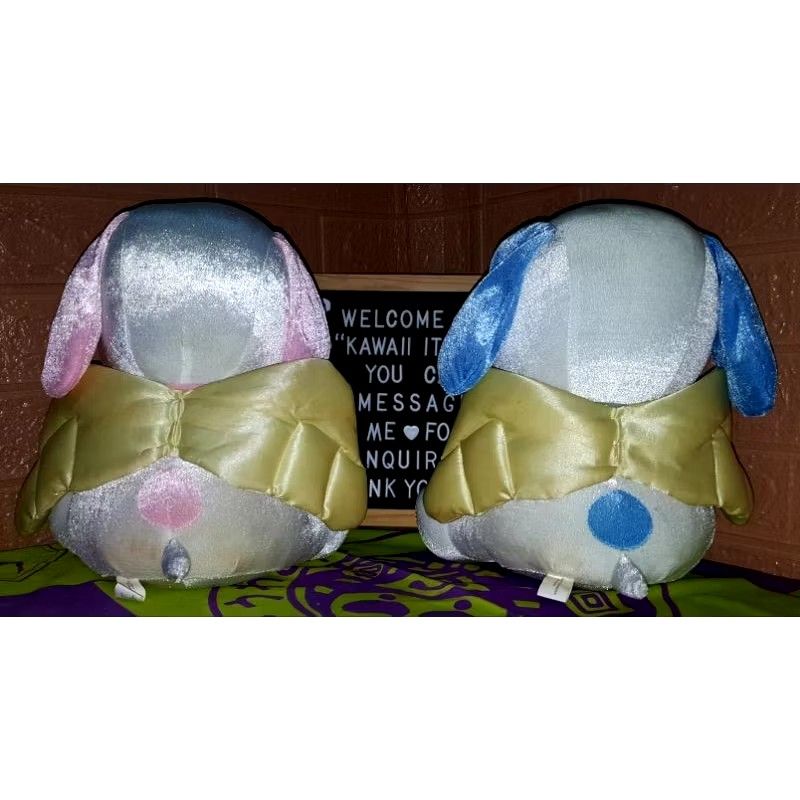 Snoopy Peanuts Blue and Pink Couple Zodiac Cancer & Virgo Plush ...
