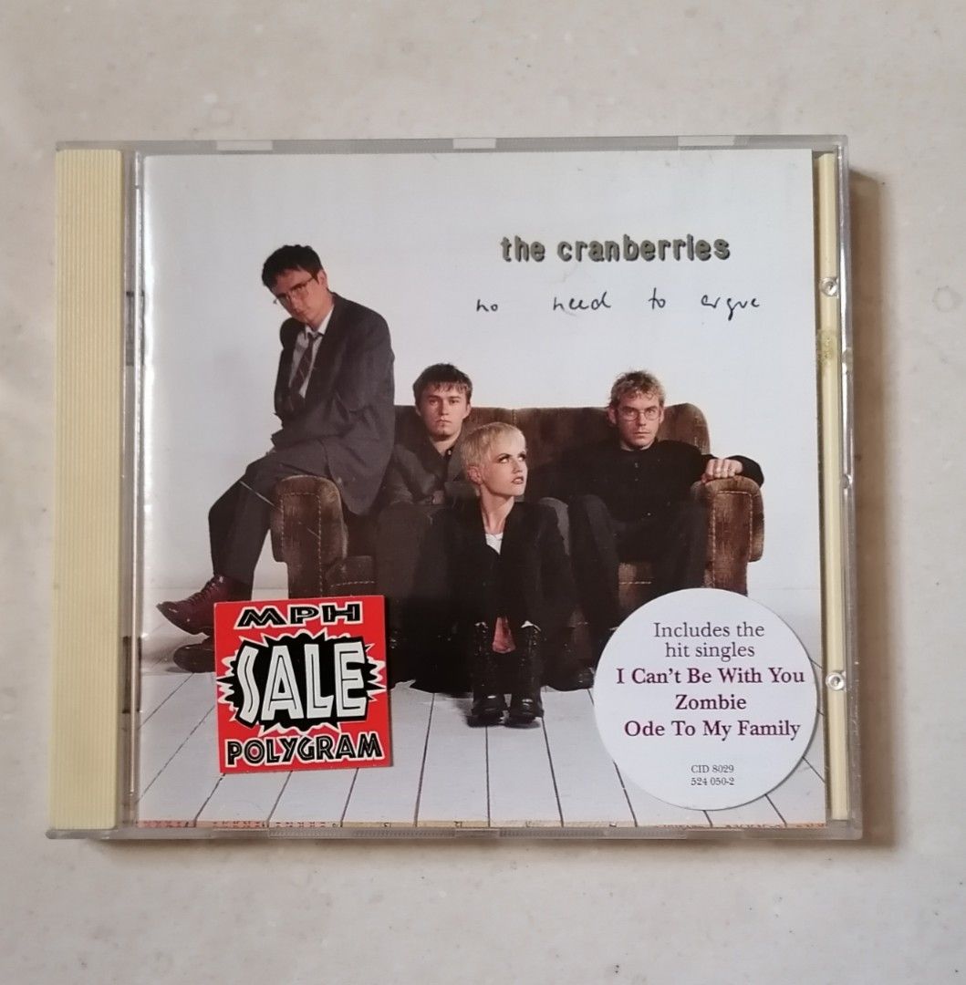The Cranberries, Hobbies & Toys, Music & Media, CDs & DVDs on Carousell
