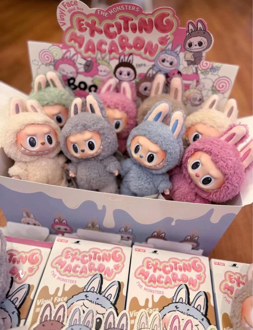 The Monsters Tasty Macaron - LABUBU v1, Hobbies & Toys, Toys & Games on ...