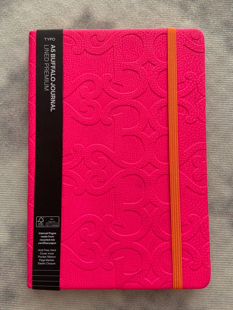 TYPO limited edition barbie A5 buffalo journal, Hobbies & Toys, Books ...