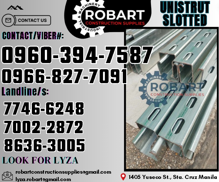 Unistrut Slotted, Commercial & Industrial, Construction Tools ...