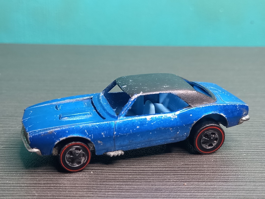 Vintage 1967 Redline Custom Camaro Mattel Hot Wheels, Hobbies & Toys ...