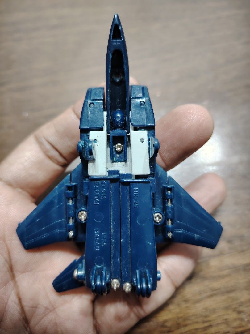 Vintage Bandai Gobots Leader 1 Fighter Jet Macau 1985 Guardian Blue F ...