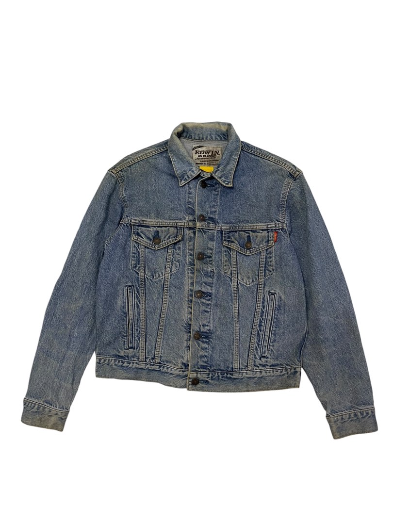 Vintage Edwin Jaket jeans, Men's Fashion, Coats, Jackets and Outerwear ...
