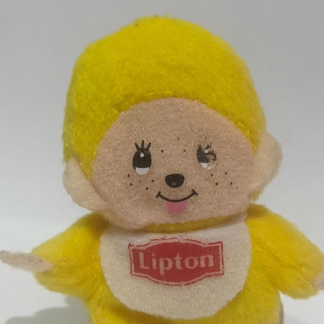 vintage lipton lemon sekiguchi monchhichi 30th anniversary plush charm ...