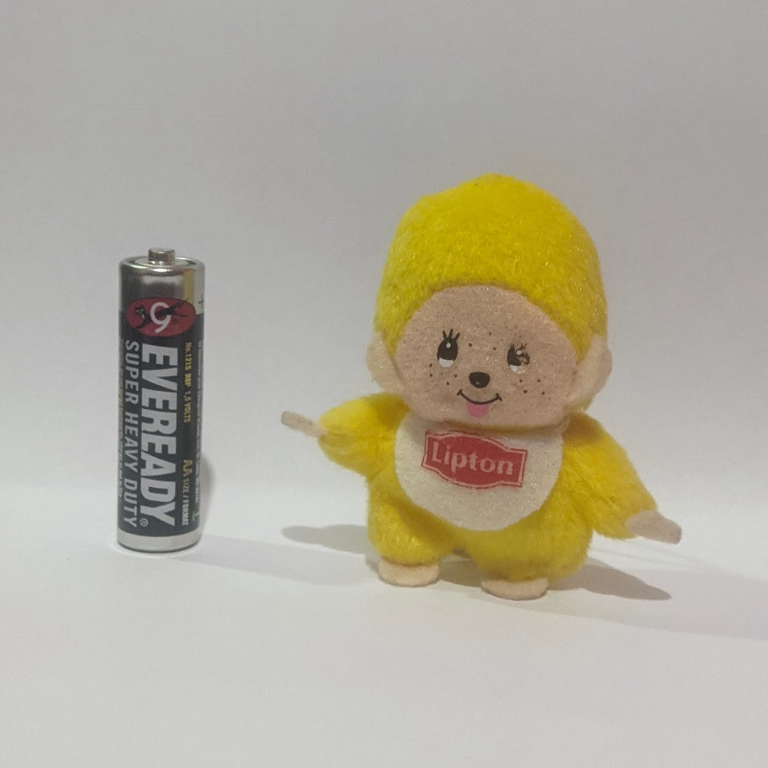 vintage lipton lemon sekiguchi monchhichi 30th anniversary plush charm ...