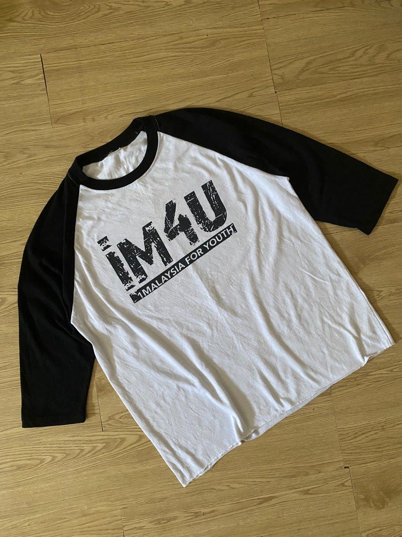 Vintage Malaysia Malaya IM4U 3Q Tee, Men's Fashion, Tops & Sets ...