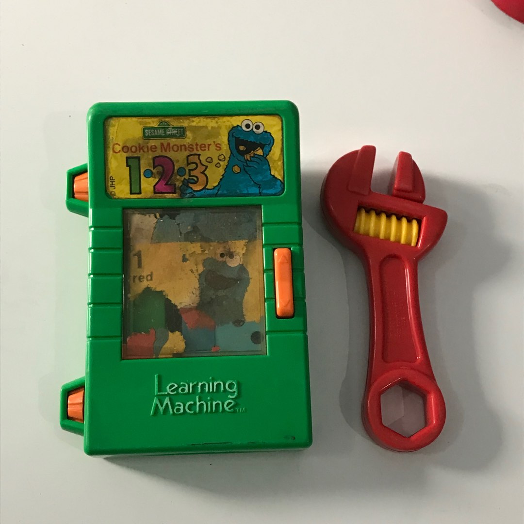 vintage sesame street TYCO Preschool Sesame Street Cookie Monster's 1-2 ...