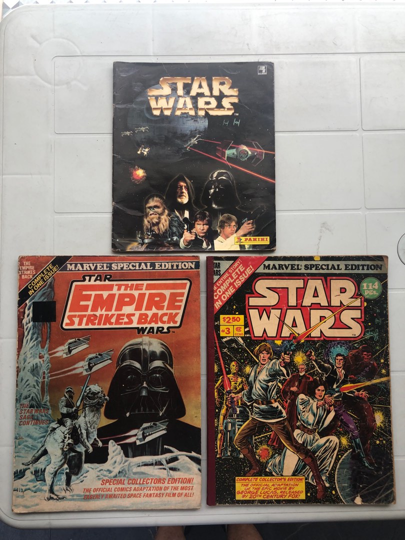 Vintage Star Wars Giant Oversized Comic Book Marvel Special Edition ...