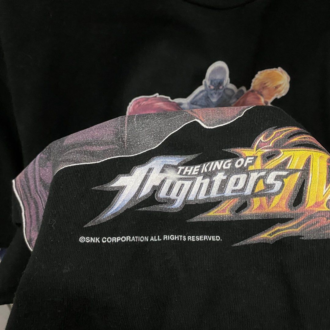 Vintage The King of Fighter SNK Corporation, Men's Fashion, Tops & Sets ...