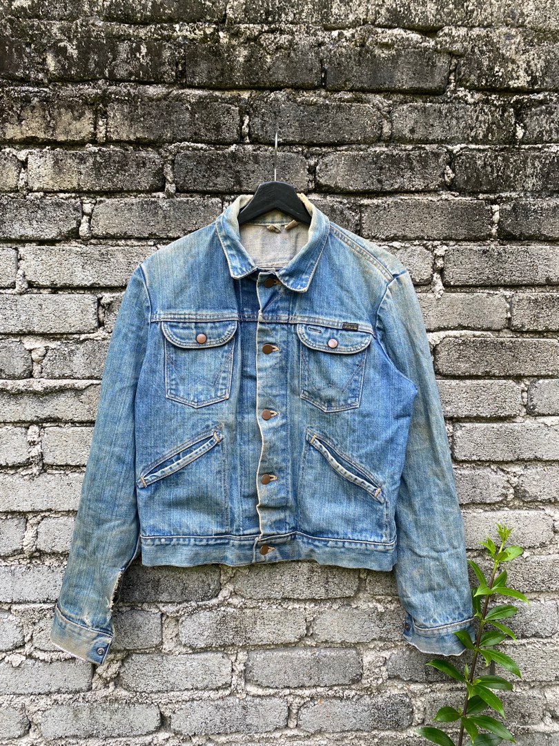 Vintage Wrangler Broker Denim Jacket, Men's Fashion, Coats, Jackets and ...
