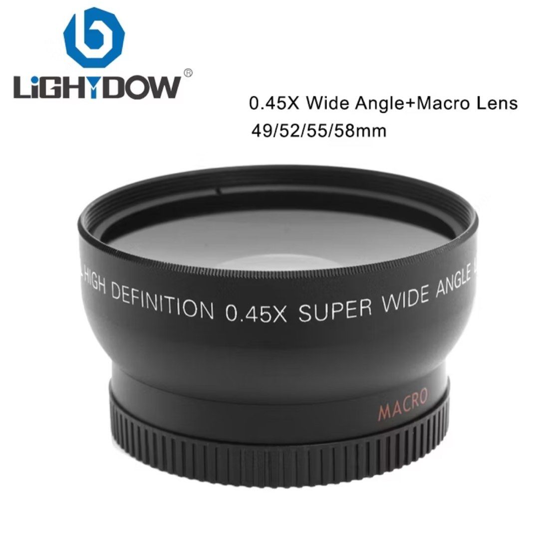 Wide lens converter, Photography, Lens & Kits on Carousell