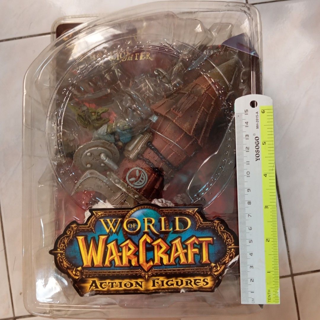 World Of Warcraft Figure Wow Gibzz Sparklighter Goblin Rocket 魔兽世界 哥布林 Hobbies And Toys Toys
