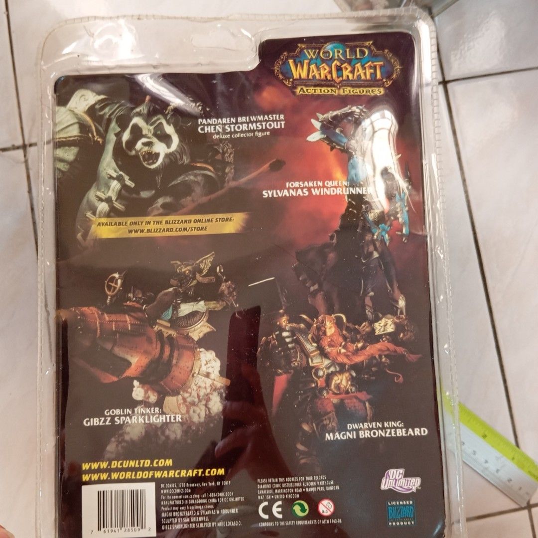 World Of Warcraft Figure Wow Gibzz Sparklighter Goblin Rocket 魔兽世界 哥布林 Hobbies And Toys Toys